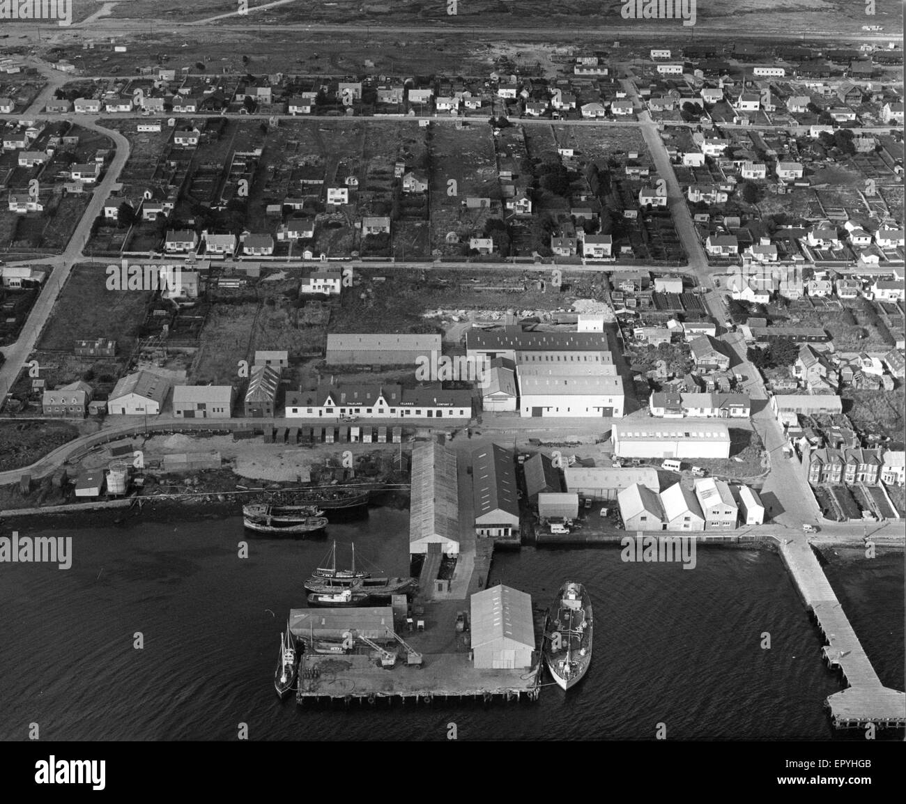 Aerial view falklands islands hi-res stock photography and images - Alamy