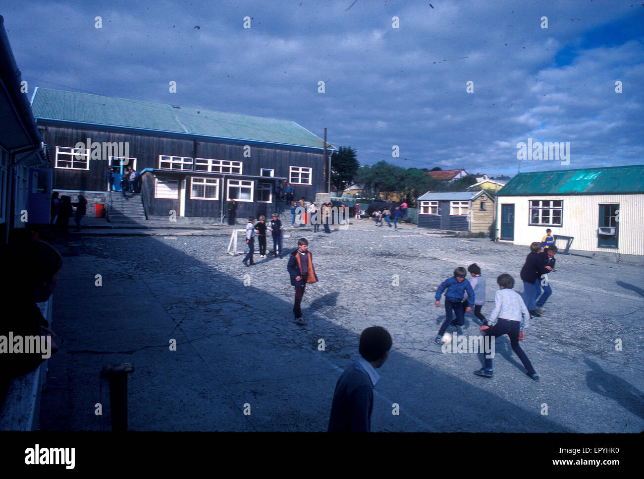 Stanley School,The Falkland Islands (British Overseas Territory), in ...
