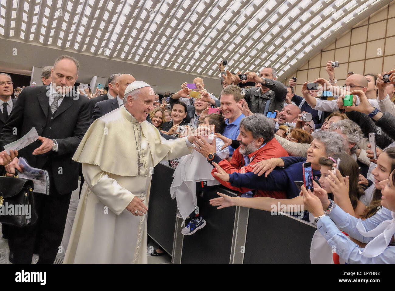 Vatican nervi hall hi-res stock photography and images - Alamy
