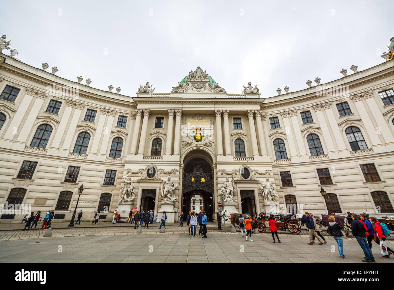 The vienna hofburg palace hi-res stock photography and images - Alamy