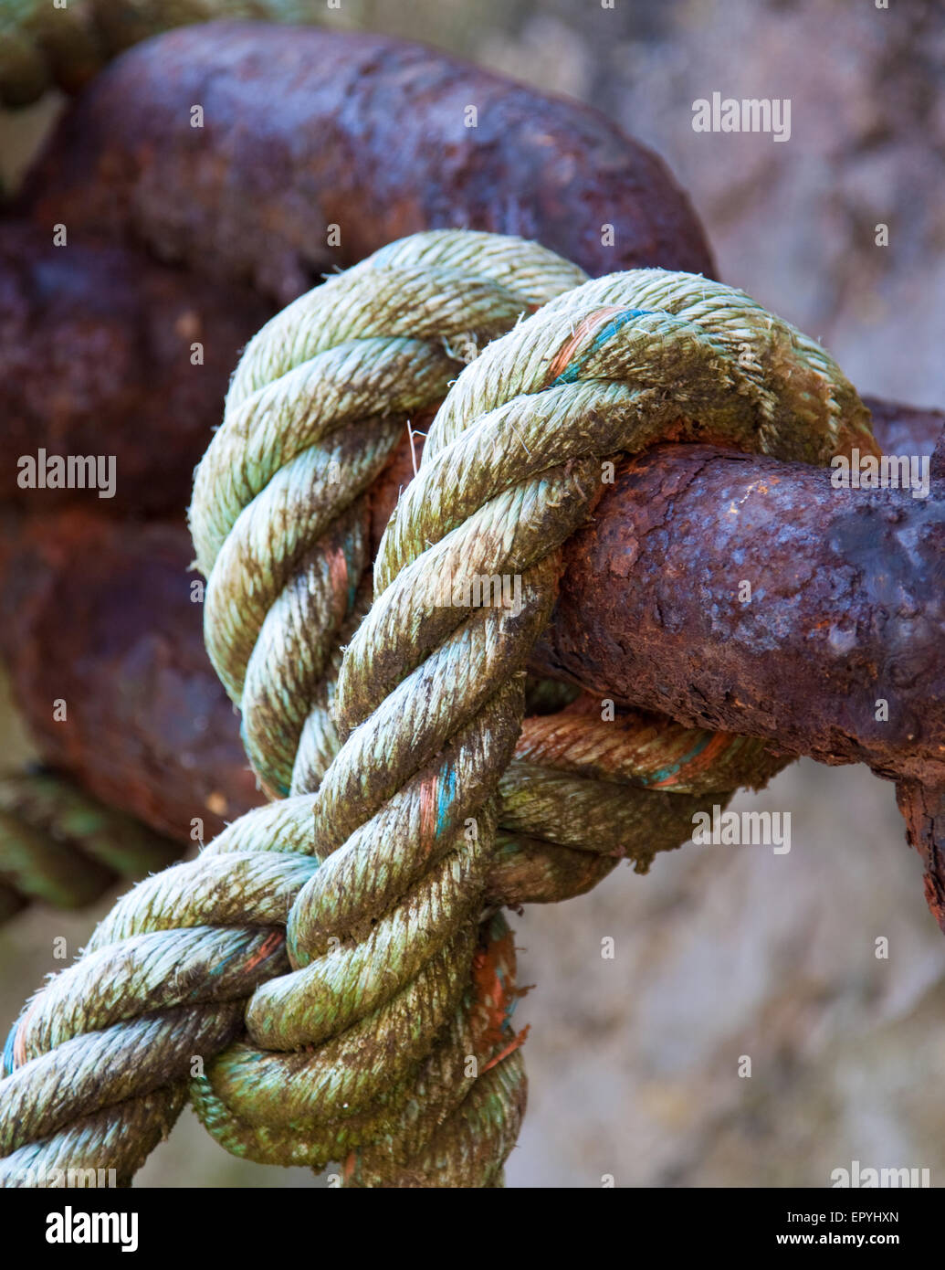 Rope knot hi-res stock photography and images - Alamy
