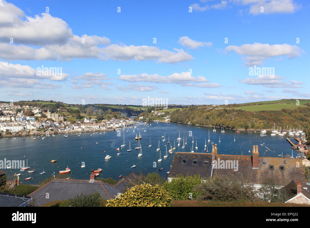 Fowey in Cornwall, England Stock Photo - Alamy