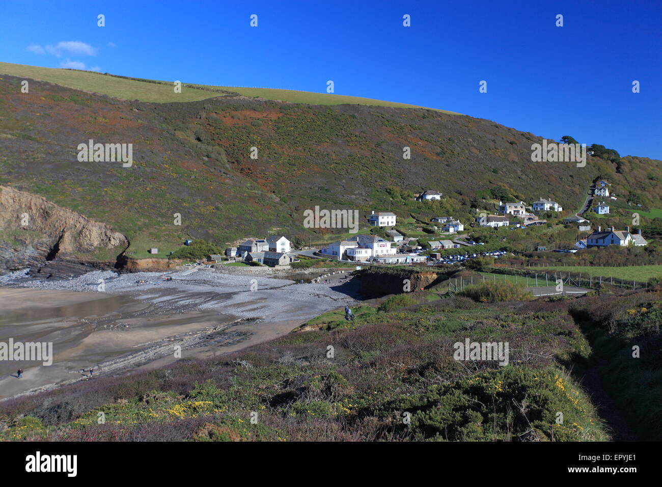 Crackington haven beach on hi-res stock photography and images - Alamy