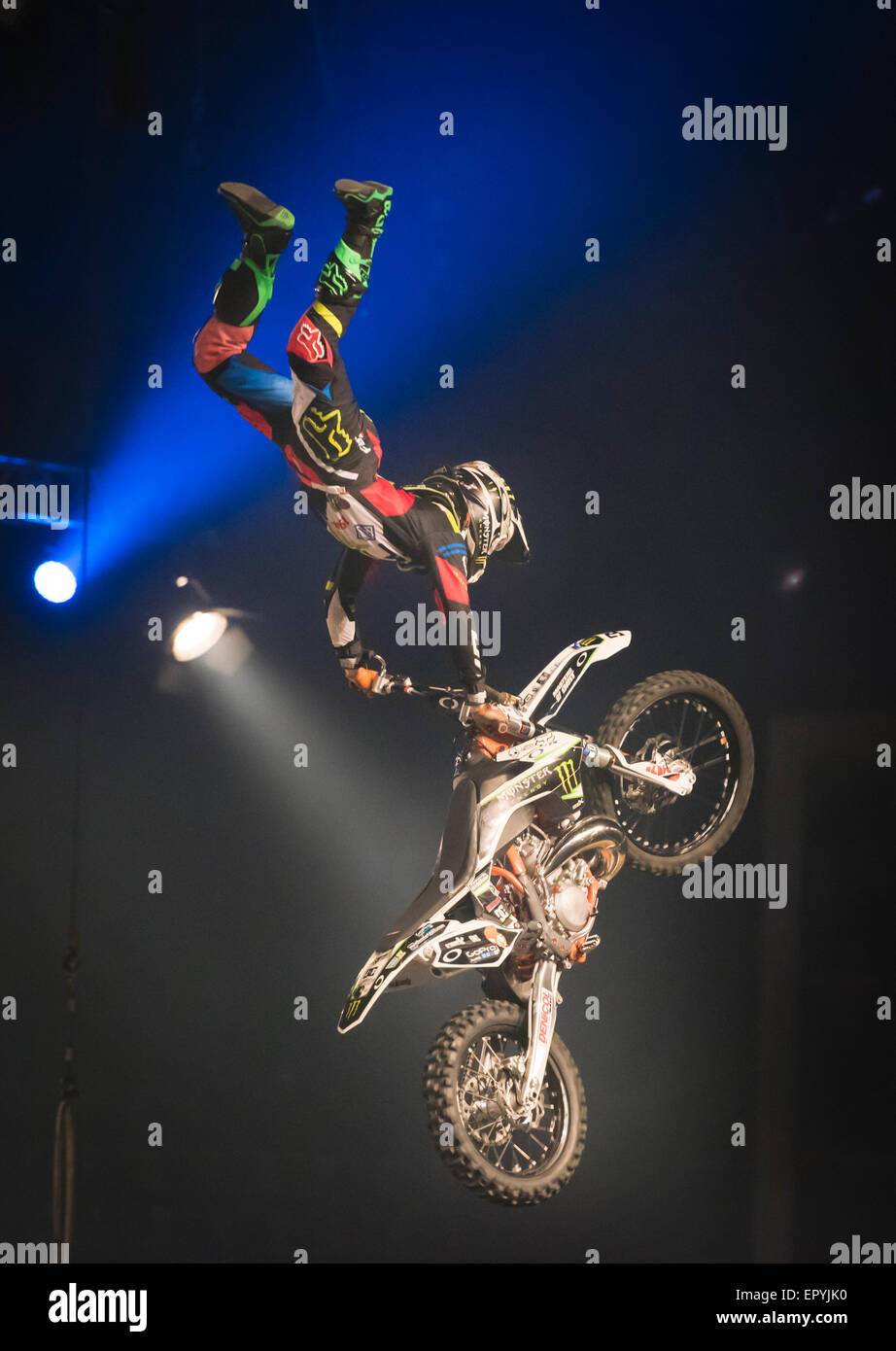 Freestyle motocross stadium hi-res stock photography and images - Alamy