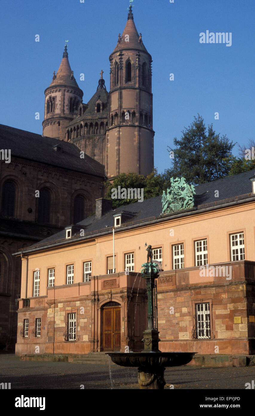 Worms, germany and cathedral hi-res stock photography and images - Alamy