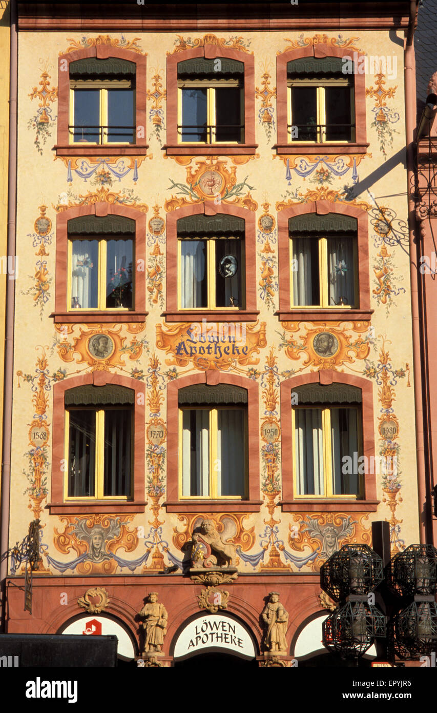 House facades paintings hi-res stock photography and images - Alamy