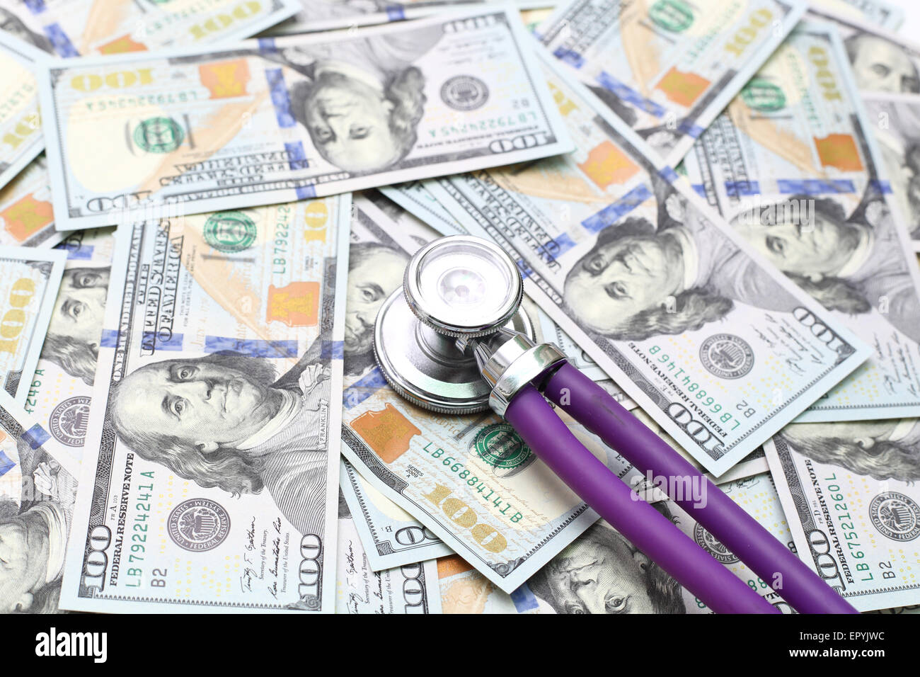 Medical stethoscope dollar sign hi-res stock photography and images - Alamy