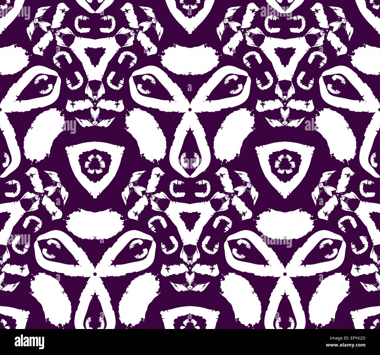 Hand drawn painted seamless pattern Stock Vector Image & Art - Alamy