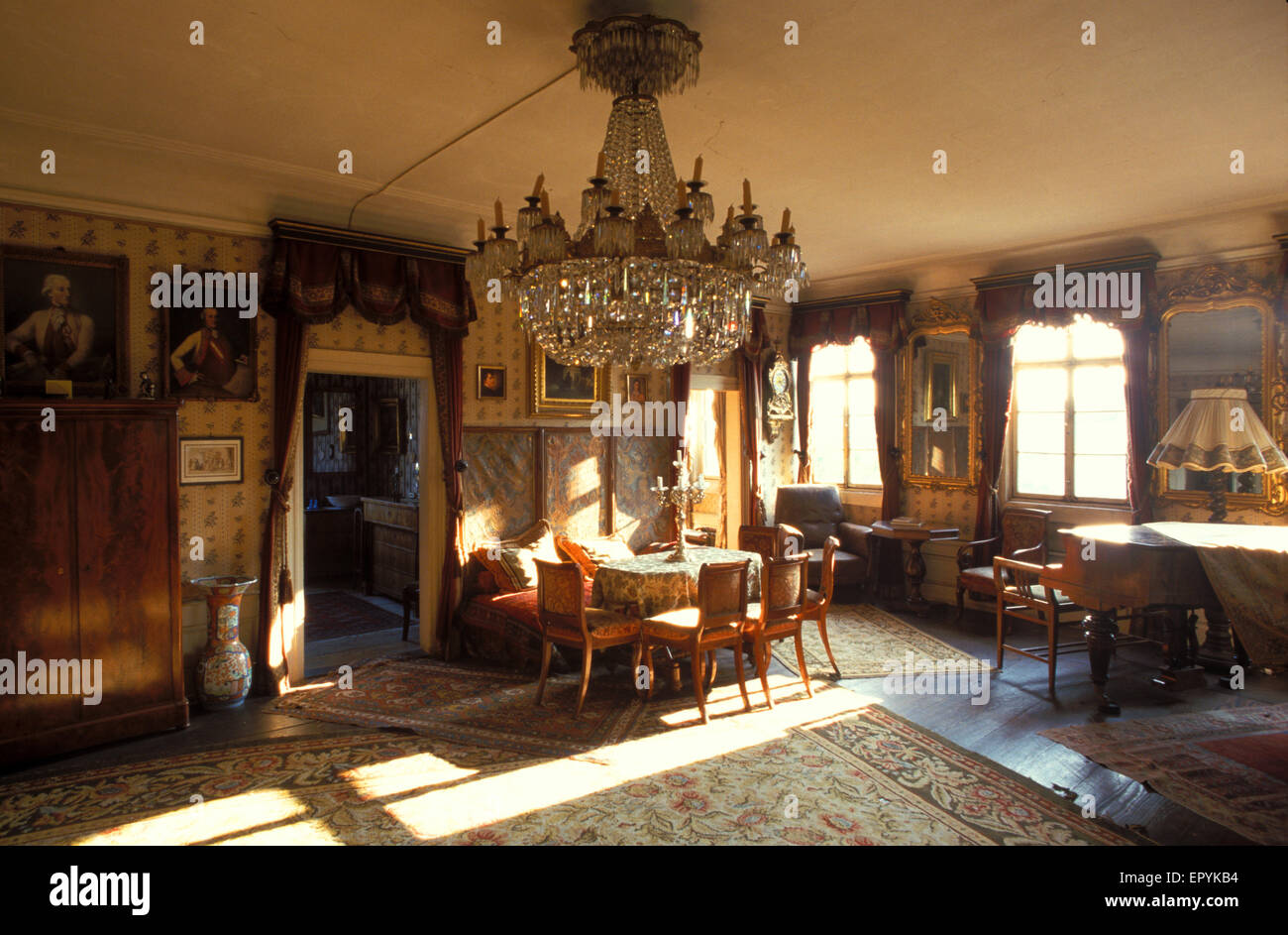 DEU, Germany, Oestrich-Winkel, the Goethe room at the Brentano house ...
