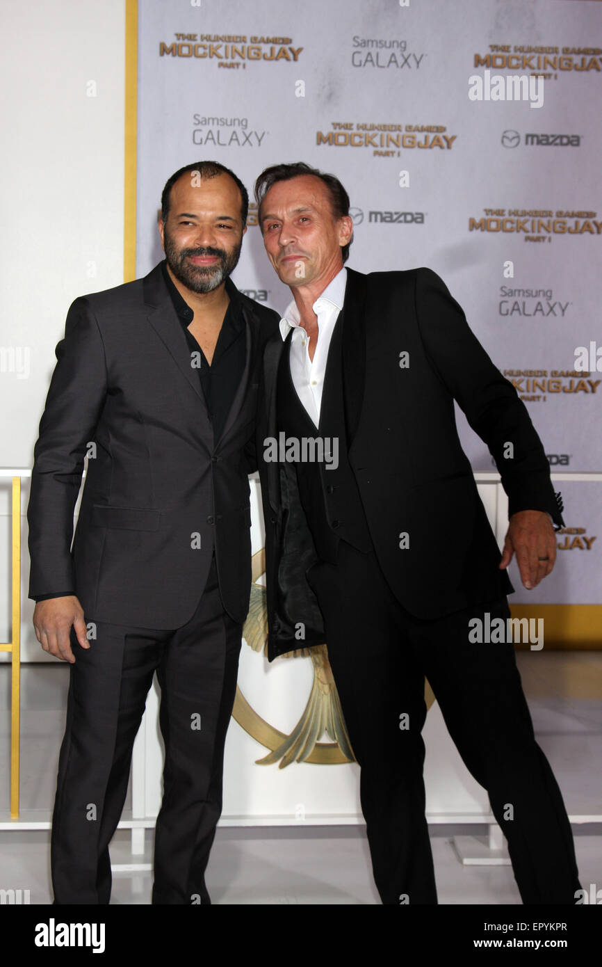 The Hunger Games: Mockingjay Part 1 Premiere Featuring: Jeffrey Wright ...