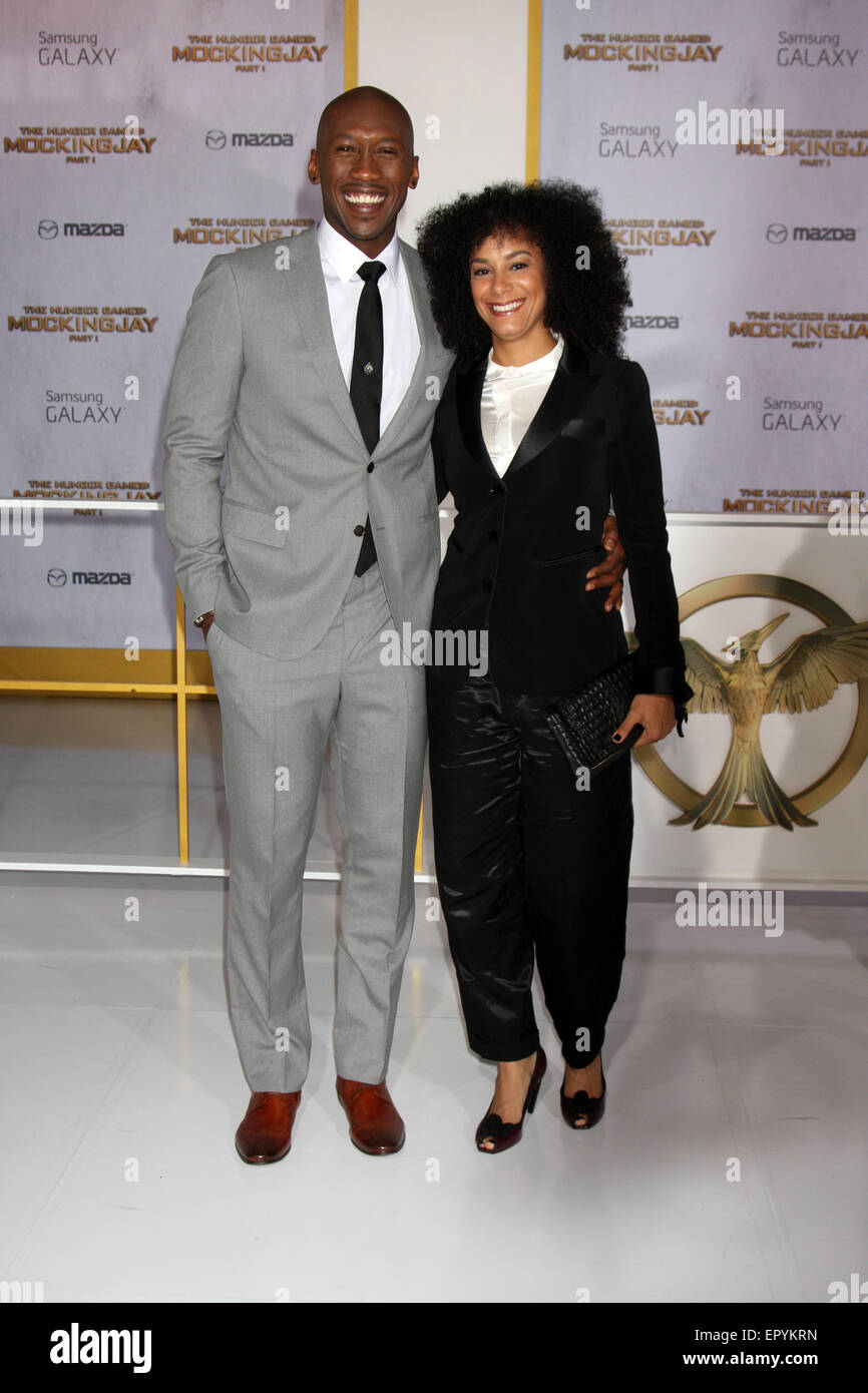 The Hunger Games: Mockingjay Part 1 Premiere Featuring: Mahersala Ali ...