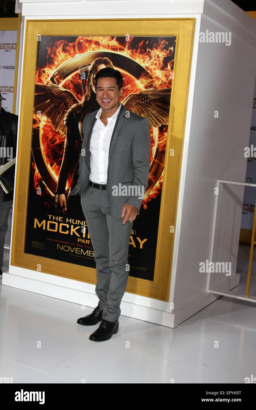 Mario lopez the hunger games hi-res stock photography and images - Alamy