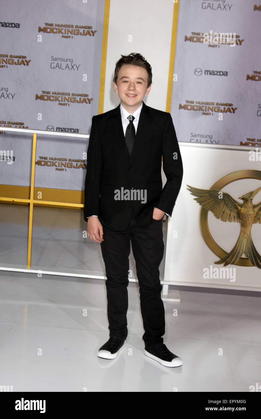 The Hunger Games: Mockingjay Part 1 Premiere Featuring: Benjamin ...
