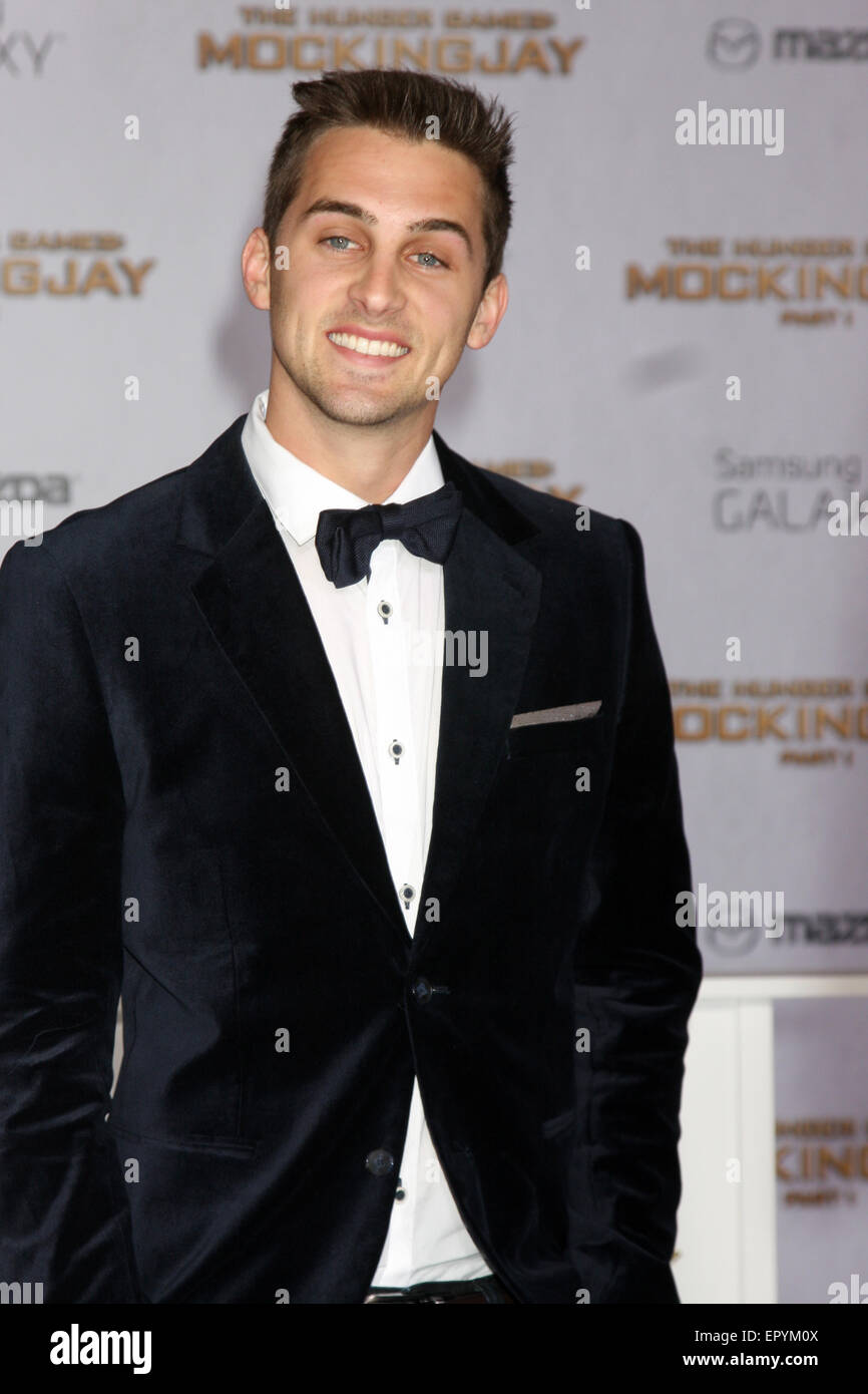 The Hunger Games: Mockingjay Part 1 Premiere Featuring: Cody Johns ...