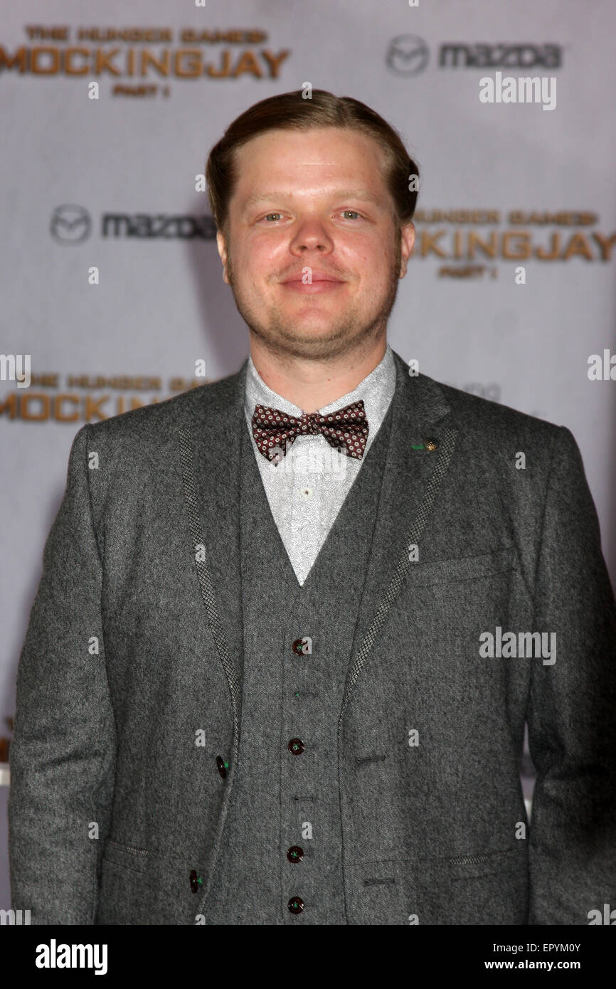 The Hunger Games: Mockingjay Part 1 Premiere Featuring: Eldon Henson ...