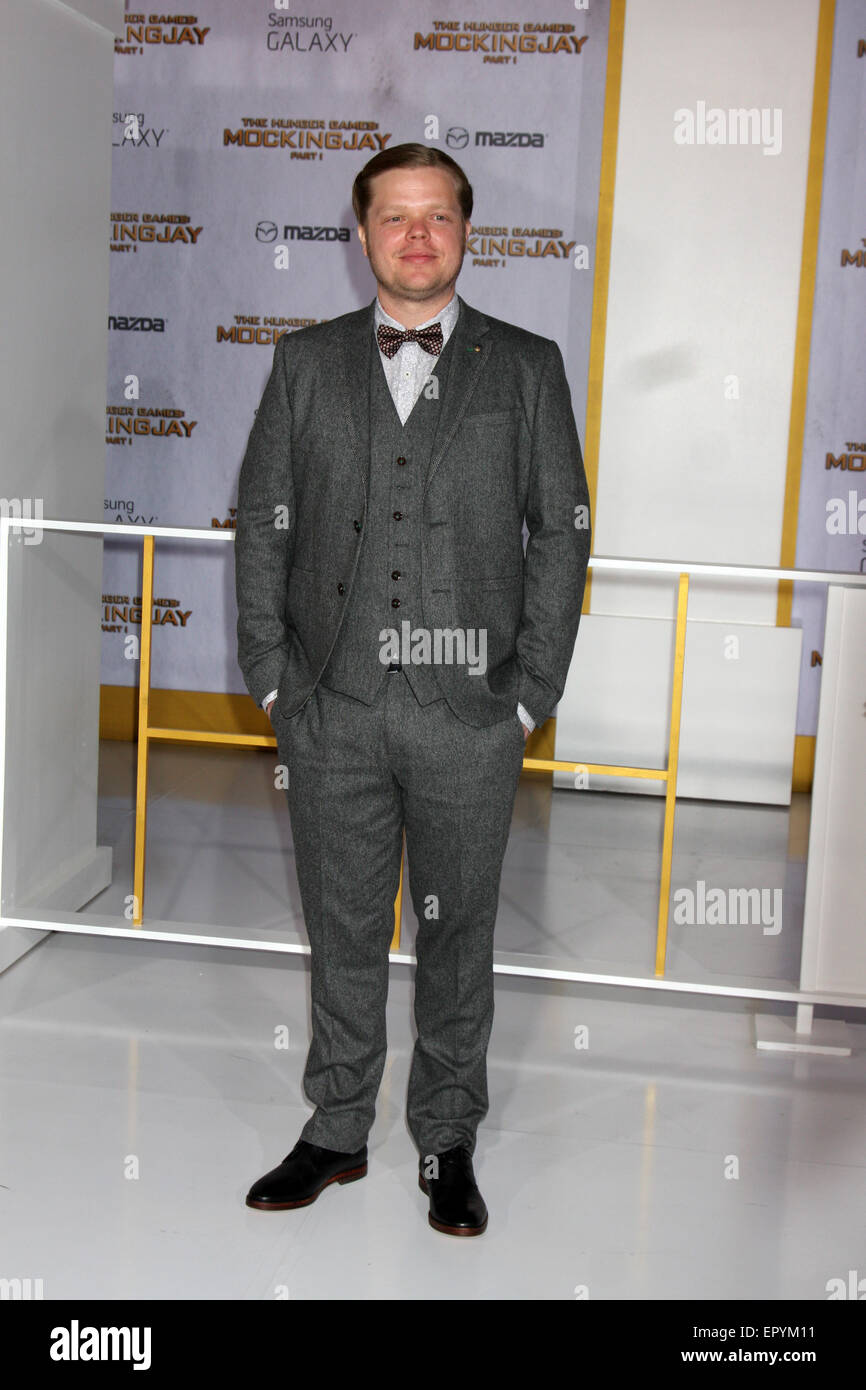 The Hunger Games: Mockingjay Part 1 Premiere Featuring: Eldon Henson ...