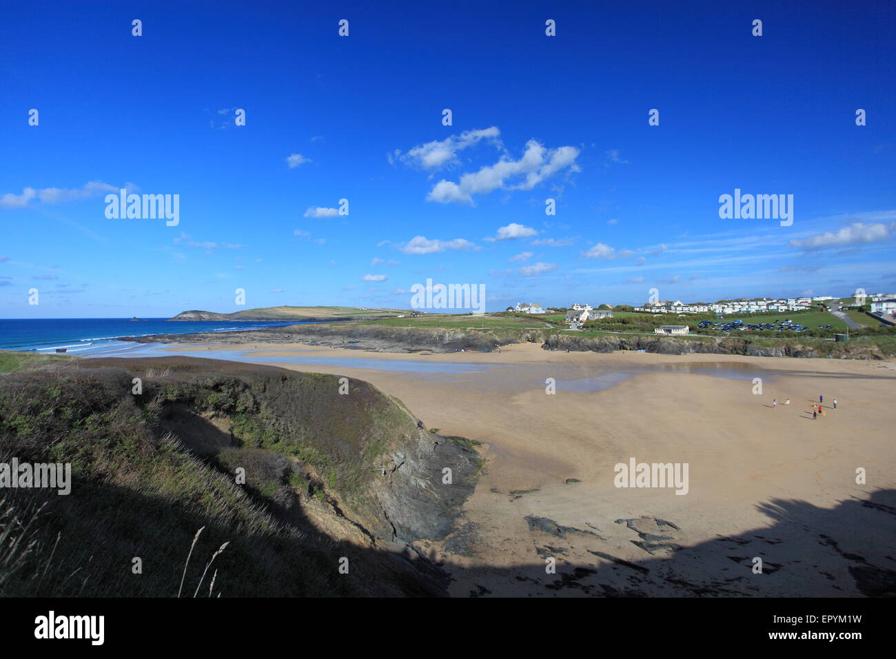 Treyarnon bay beach hi-res stock photography and images - Alamy