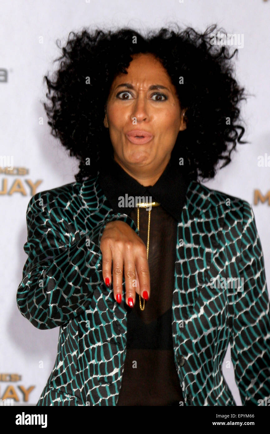The Hunger Games: Mockingjay Part 1 Premiere Featuring: Tracee Ellis ...