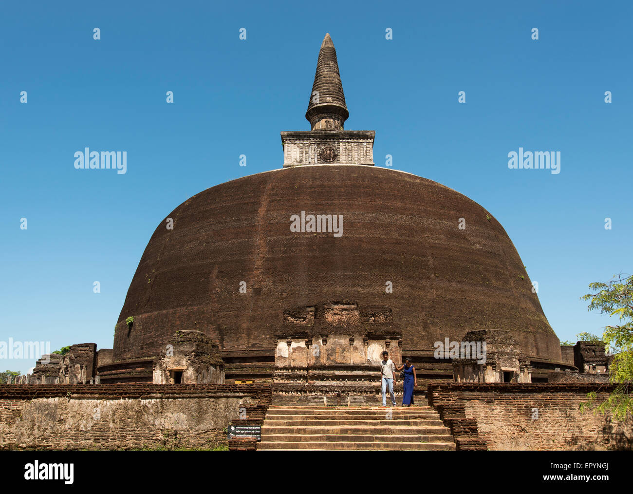Sri lanka polonnaruwa rankoth vihara hi-res stock photography and ...