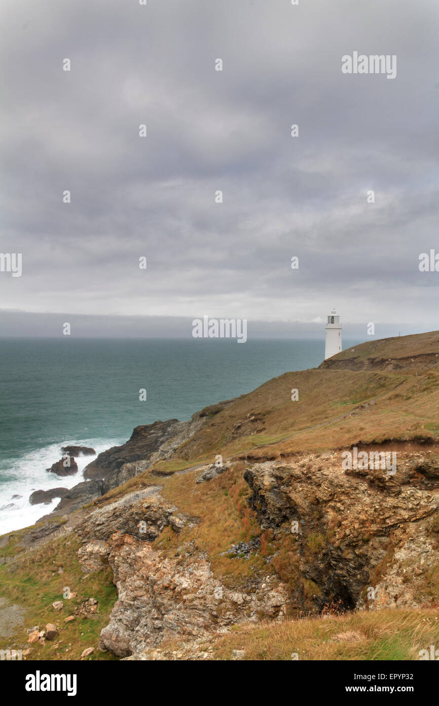 Trevose head lighthouse cornwall hi-res stock photography and images ...