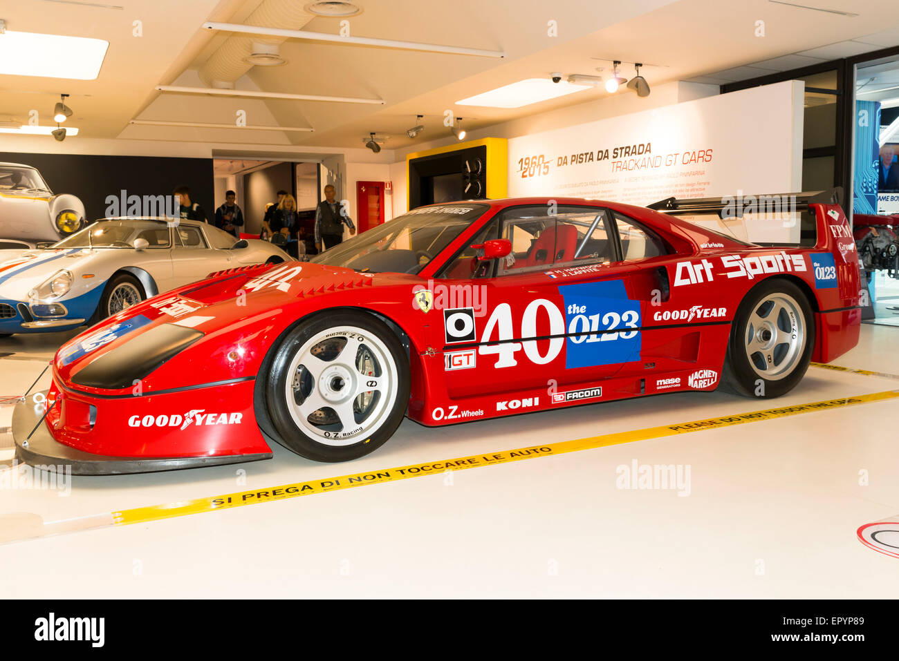 Ferrari F40 LM, Ferrari Museum, Maranello, Italy Stock Photo - Alamy