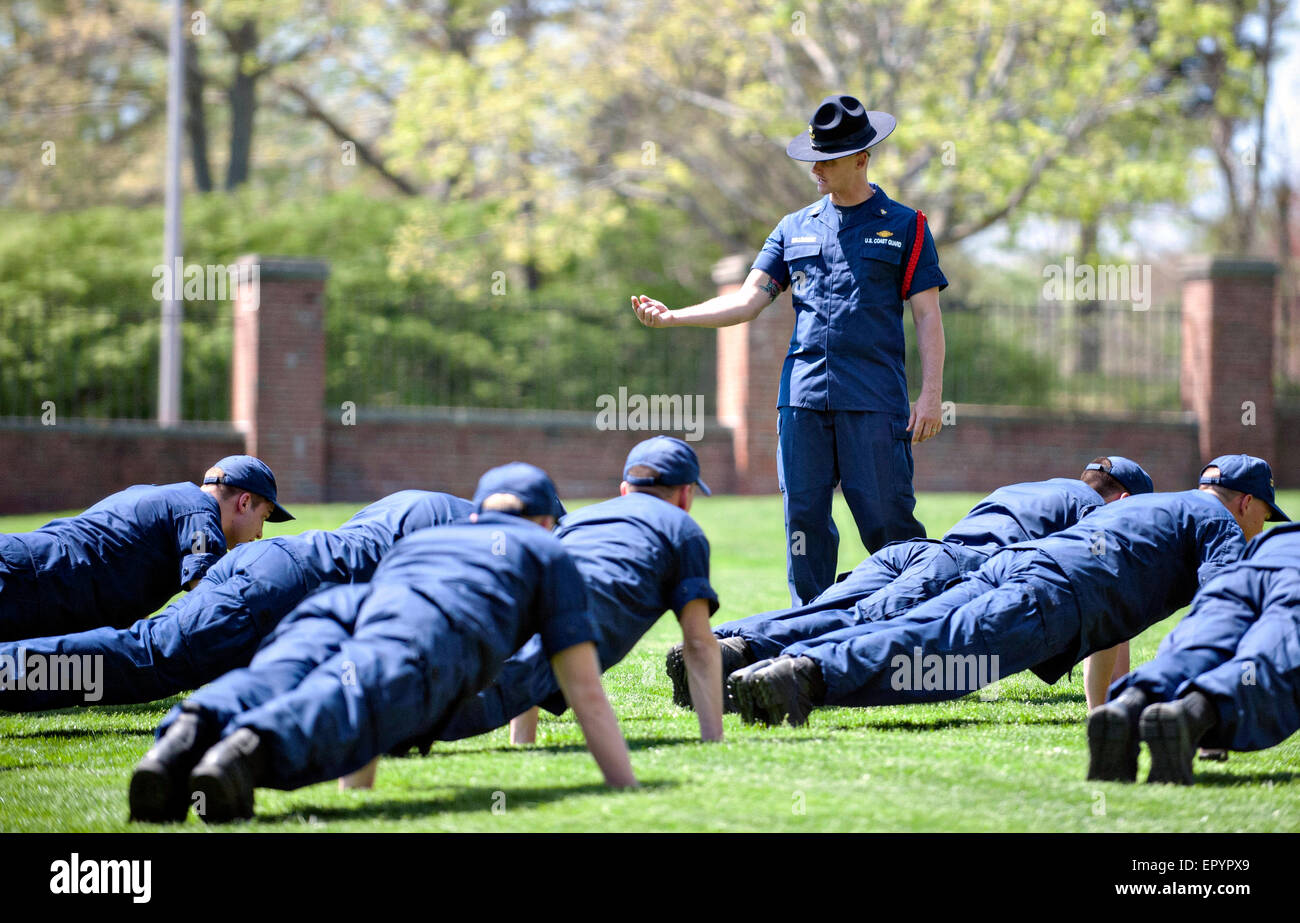 Uscg recruit training hi-res stock photography and images - Alamy