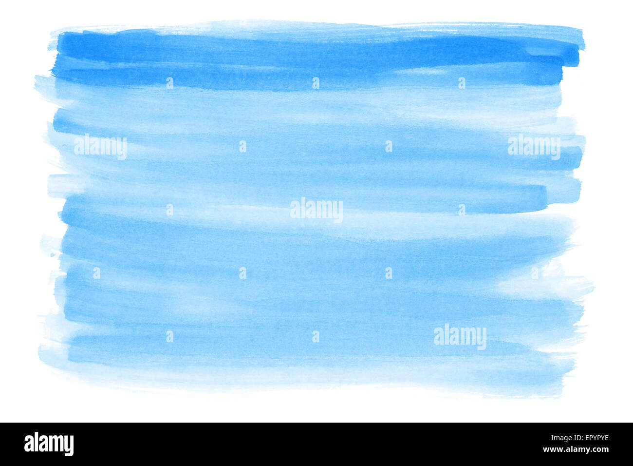 Blue painted background sky Cut Out Stock Images & Pictures - Alamy