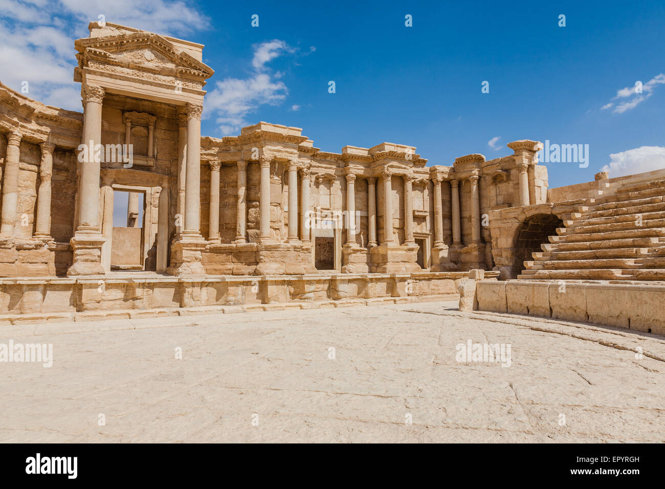 The Roman Theatre Stock Photo - Alamy