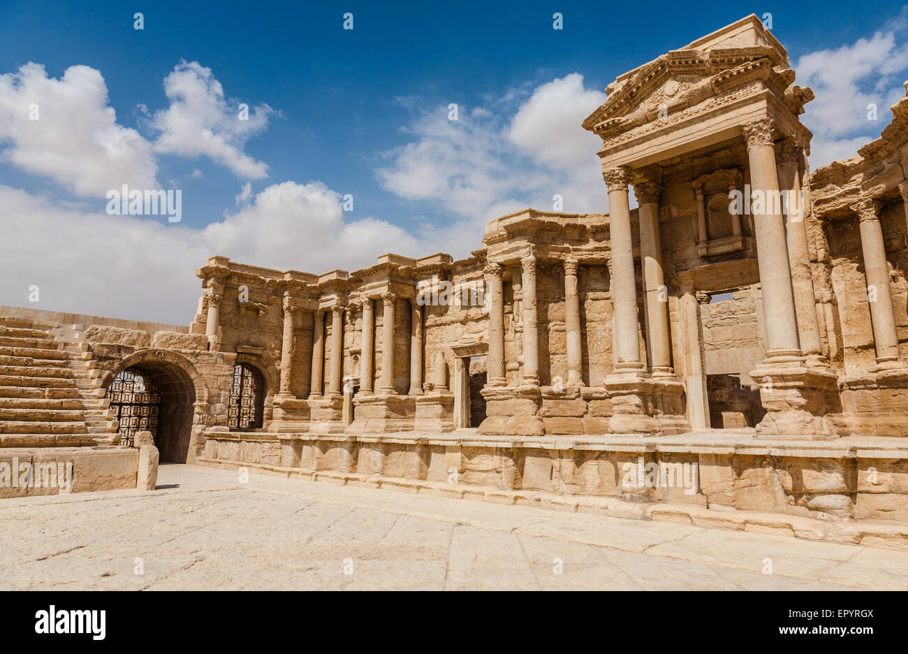 The Roman Theatre Stock Photo - Alamy