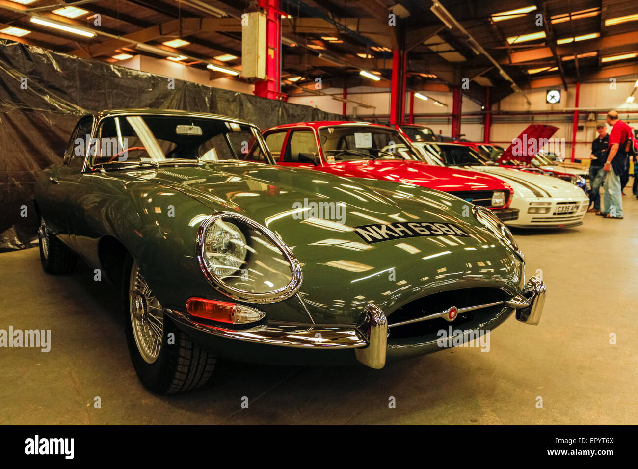 Jaguar cars on the road hi-res stock photography and images - Alamy