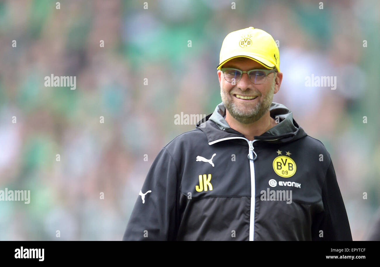 Dortmund, Germany. 23rd May, 2015. Dortmund's coach Juergen Klopp ...
