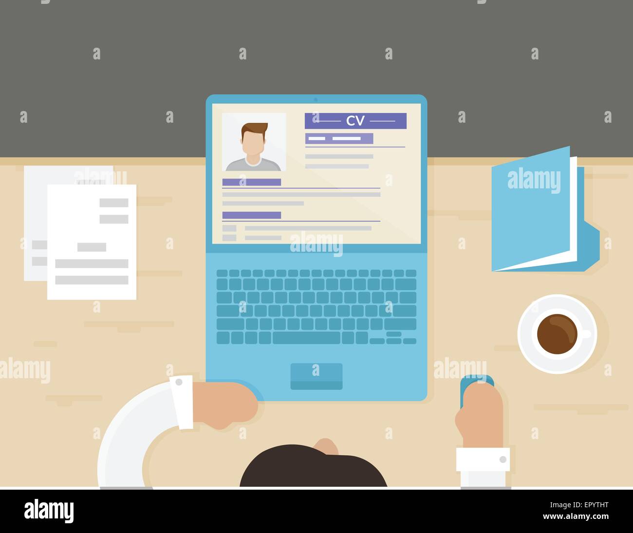 Specialist reading Stock Vector Images - Alamy