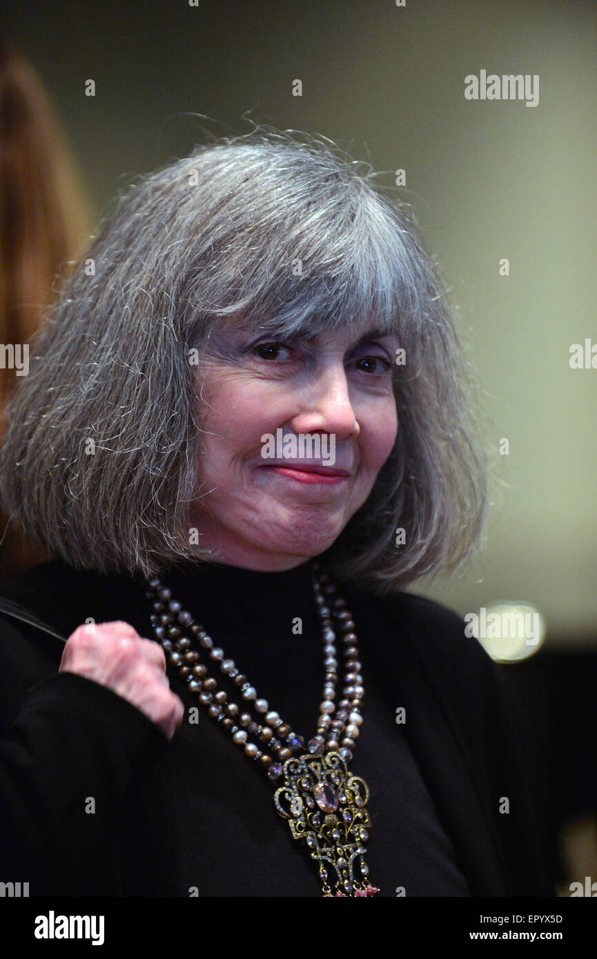 Anne Rice discusses and signs her book Prince Lestat: The Vampire ...