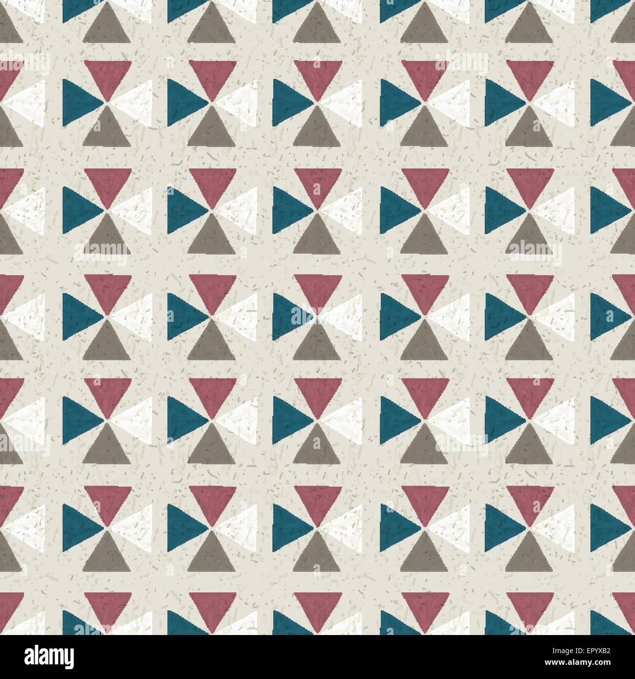 seamless hand drawn geometric pattern Stock Vector Image & Art - Alamy