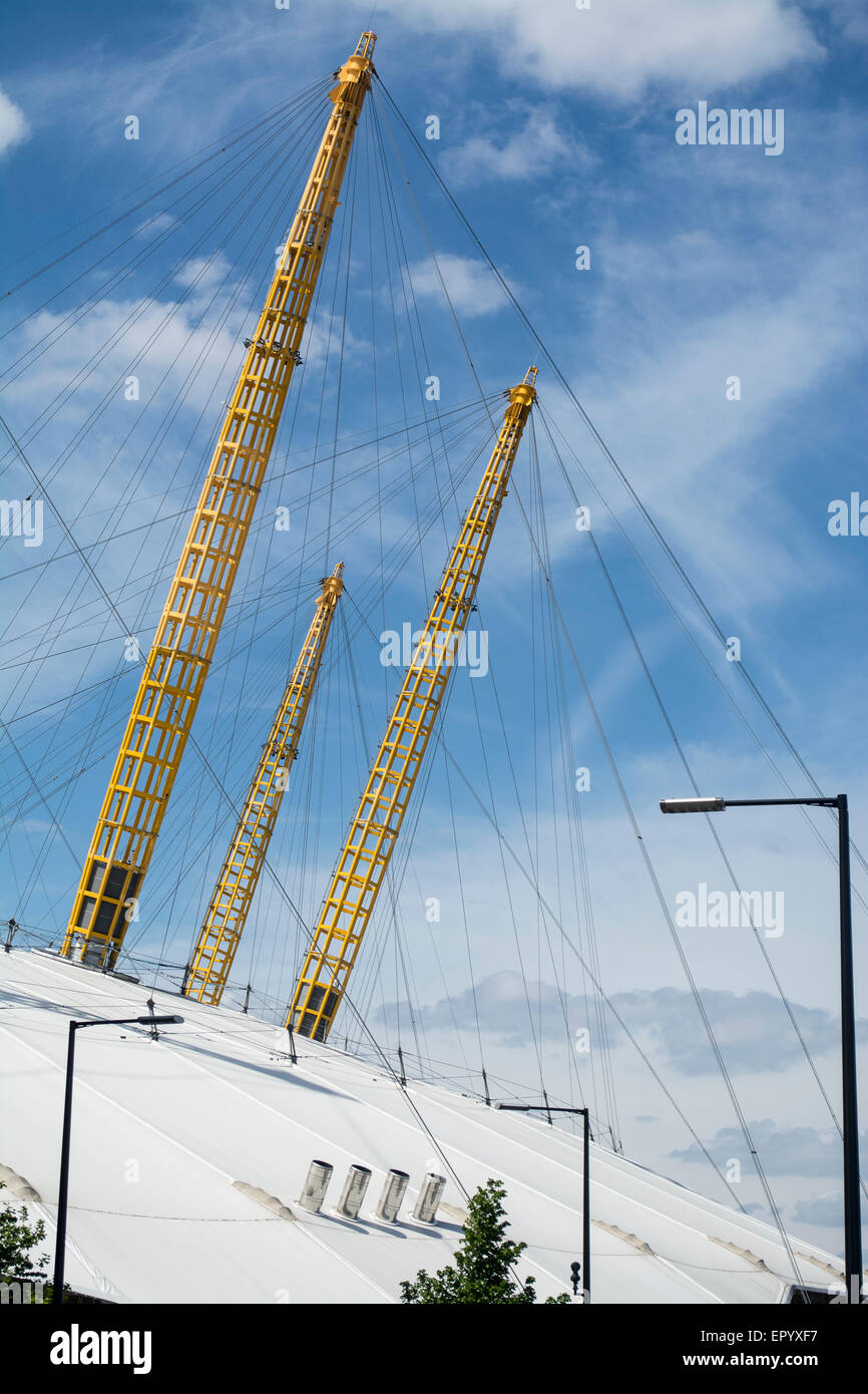 The O2, a large entertainment district formally known as the Millennium ...