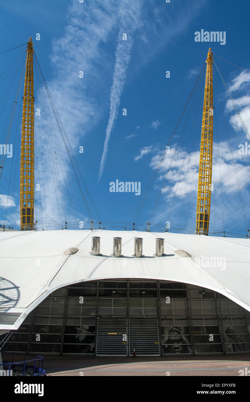 The O2, a large entertainment district formally known as the Millennium ...