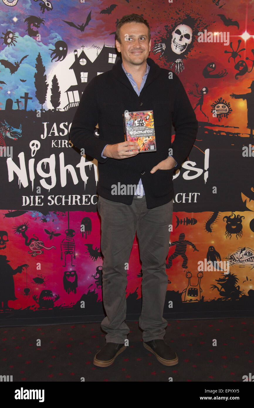 Jason Segel promoting his latest book 'Nightmares!' at the CinemaxX ...