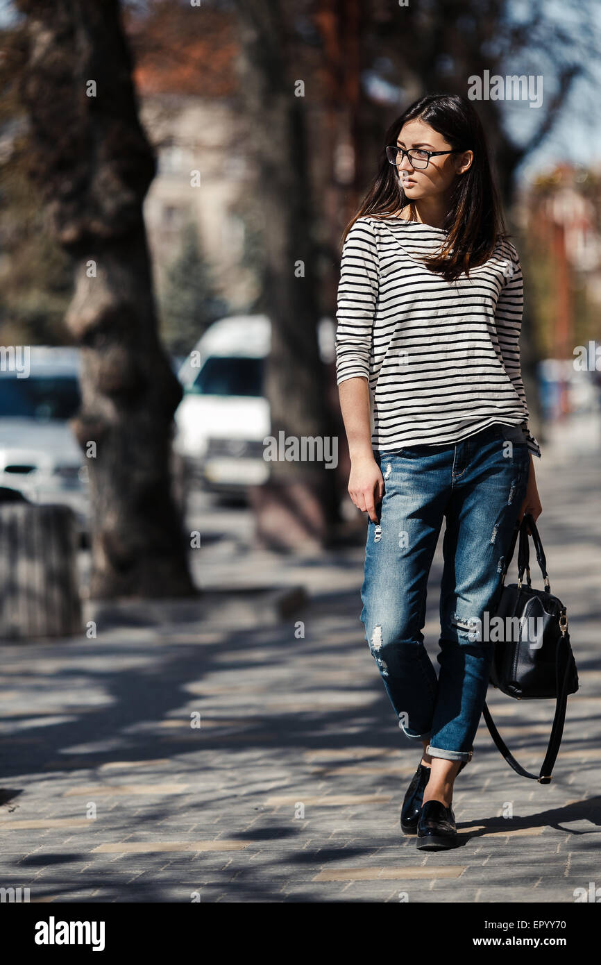 beautiful girl posing Stock Photo - Alamy