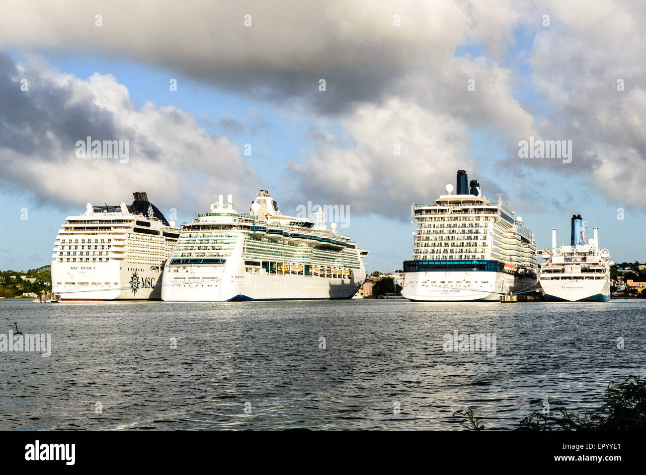 MS Thompson Celebration, Celebrity Eclipse, Royal Caribbean Jewel of ...