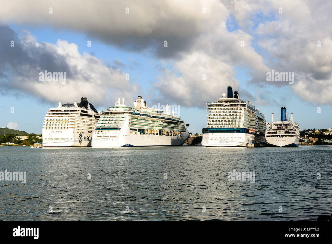 MS Thompson Celebration, Celebrity Eclipse, Royal Caribbean Jewel of ...