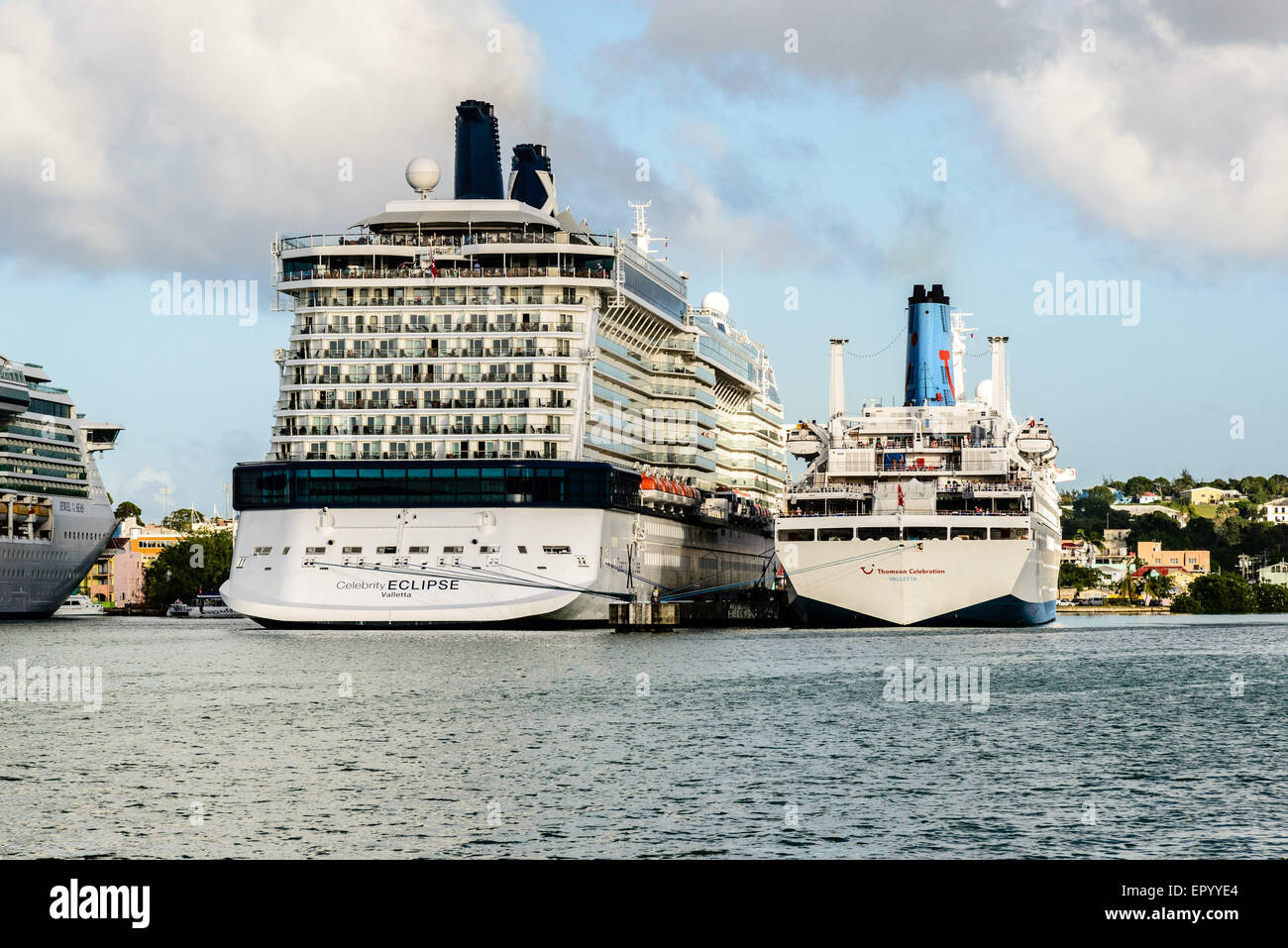 MS Thompson Celebration, Celebrity Eclipse, Saint John's Harbour ...