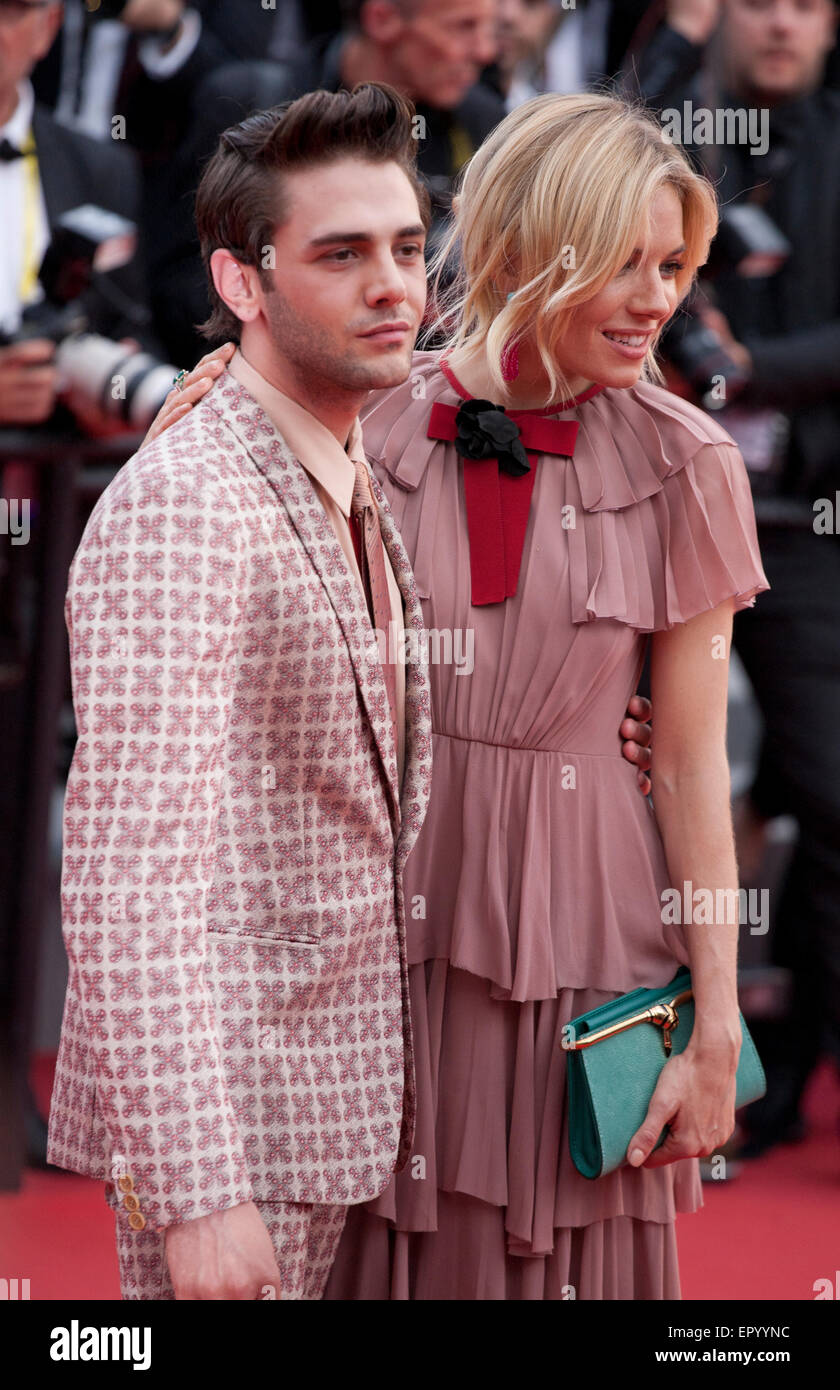 Cannes, France, 23rd May, 2015. Actress Sienna Miller and director ...