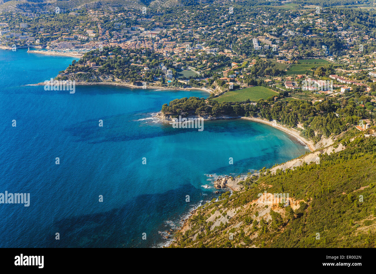 Cassis, france aerial hi-res stock photography and images - Alamy