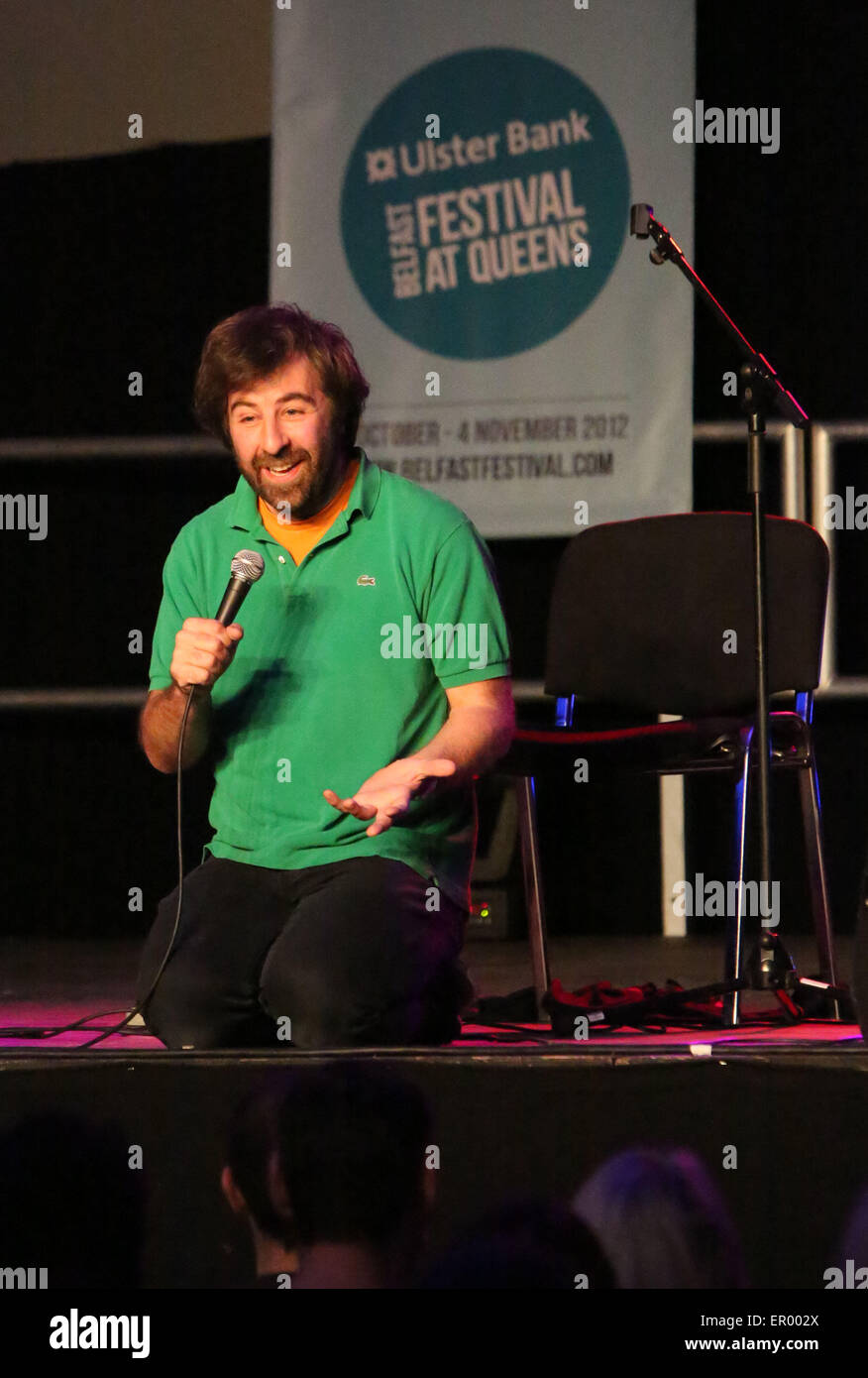 Perrier Award winning Irish stand-up comedian David O'Doherty performs ...