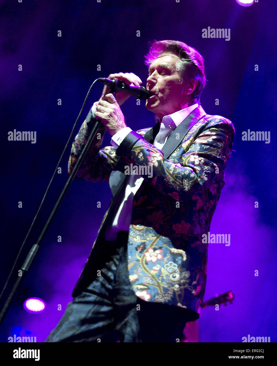 Bryan Ferry concert held at the Heineken Music Hall in Amsterdam ...