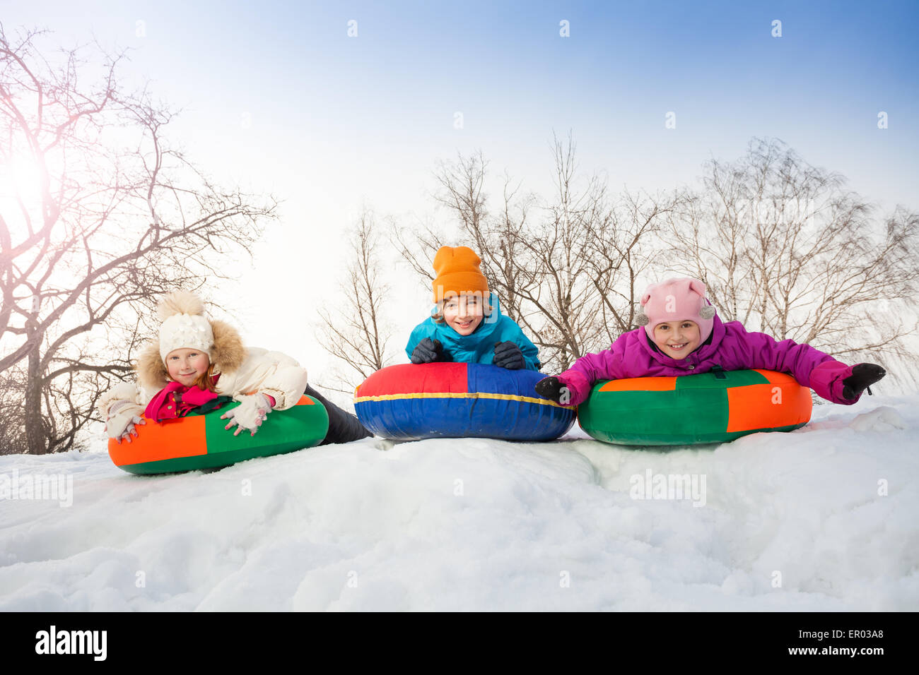 Children sliding hi-res stock photography and images - Alamy