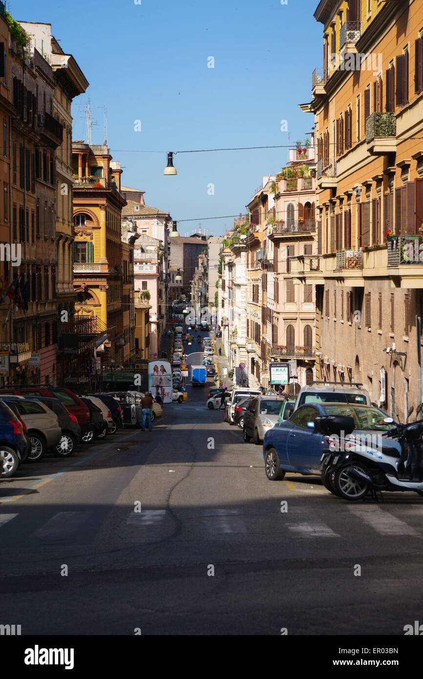 Street in Rome Stock Photo - Alamy