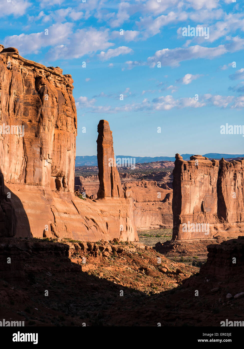 Park Avenue viewpoint, Arches National Park, Utah Stock Photo - Alamy