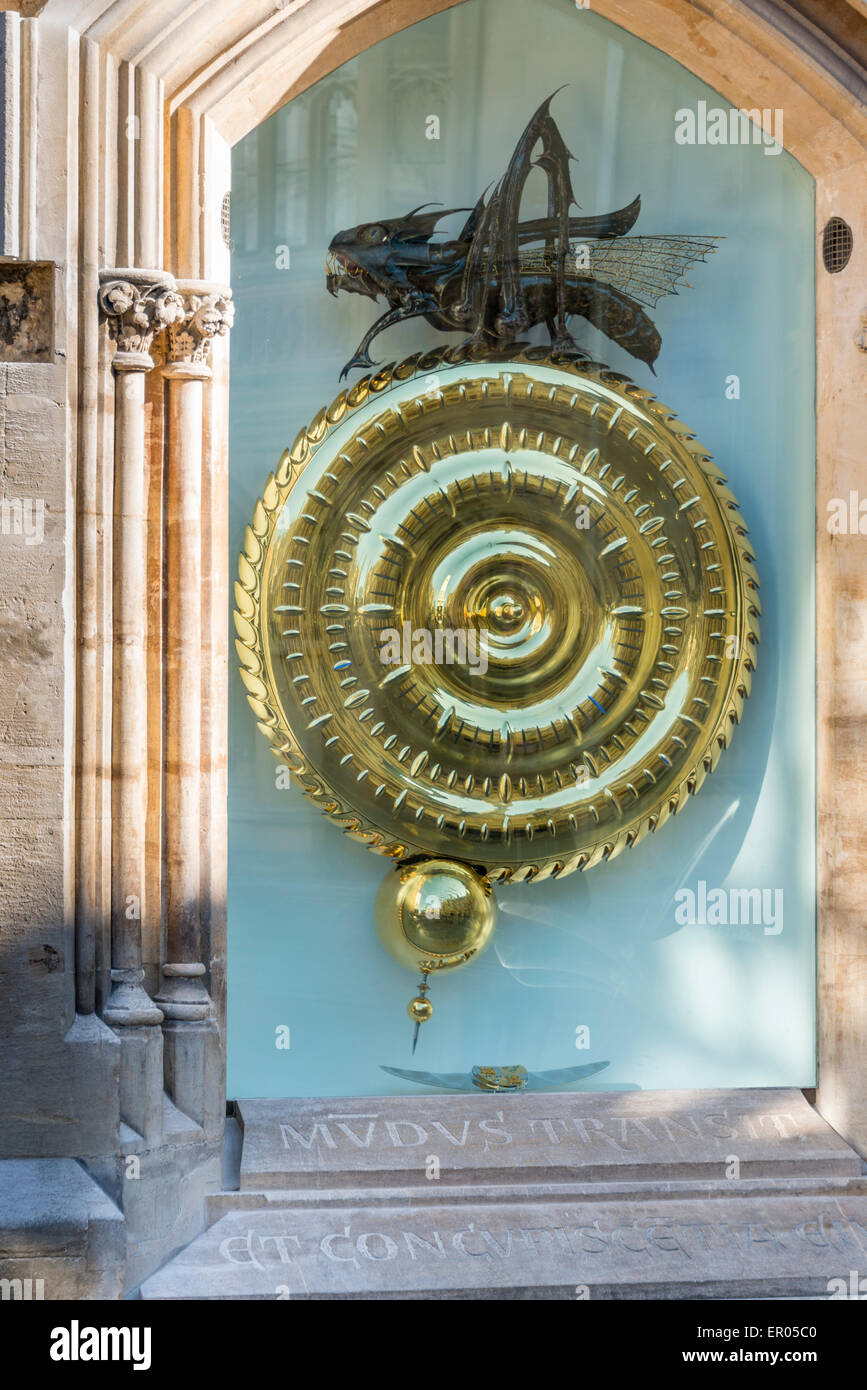 The Corpus Clock is a large sculptural clock on the outside of the ...