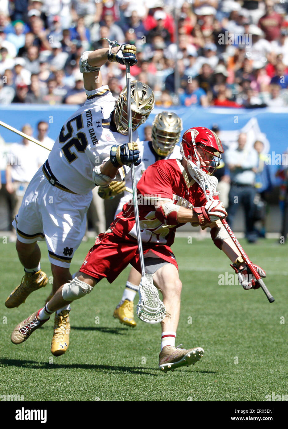 Overtime. 23rd May, 2015. Denver Pioneers midfield Garret Holst (25 ...